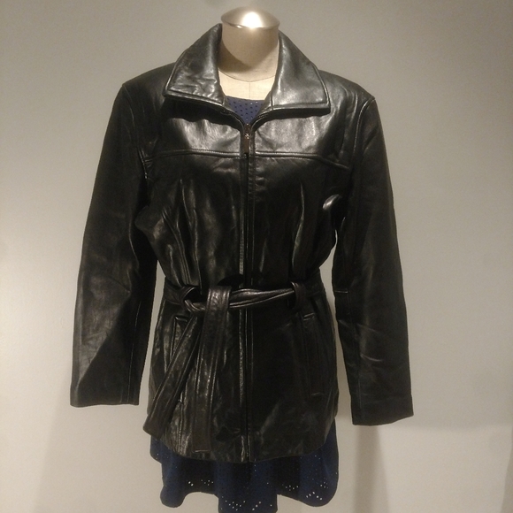 Jlc New York | Jackets & Coats | Vintage Jlc New York Women Leather ...